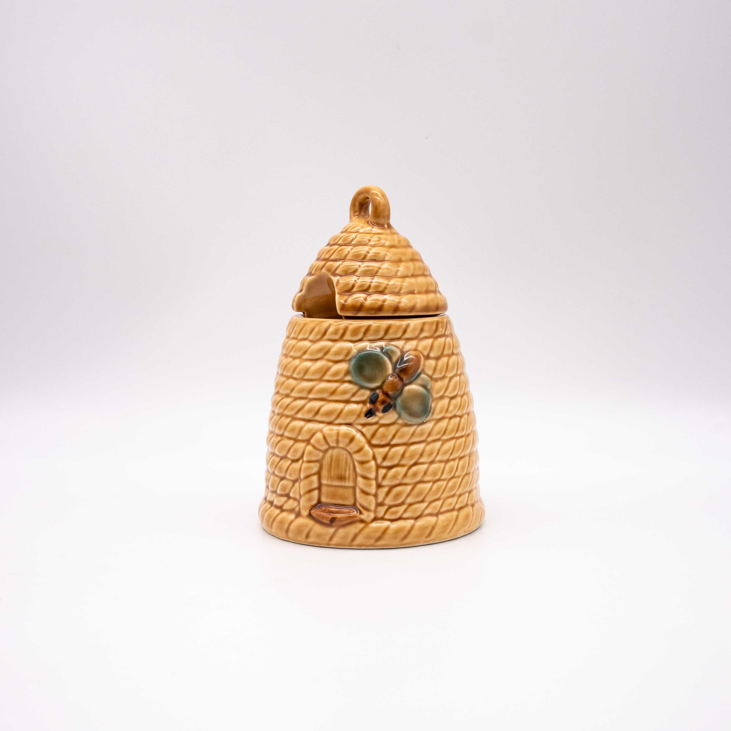 Vintage Goebel honey jar in the shape of a beehive – Tandlas